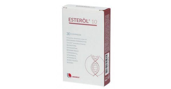 Esteròl 10 30 compresse per controllo colesterolo e benessere cardiovascolare - Uriach Italy Srl