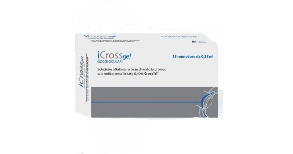 ICROSS GEL MONODOSE 15OFTIOLI