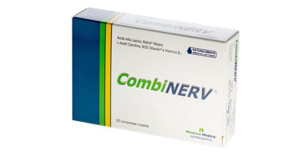 CombiNERV integratore alimentare per il sistema nervoso 20 Compresse di MINERVA MEDICA