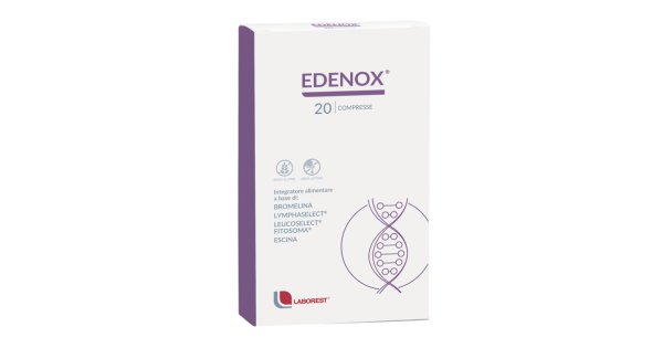 Edenox Integratore per la circolazione e il drenaggio 20 Compresse di ...