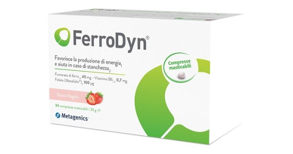Ferrodyn Metagenics 84 Compresse Masticabili