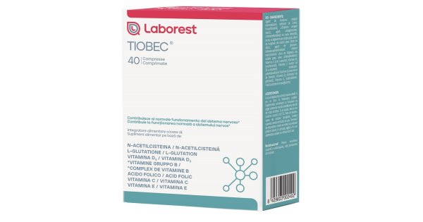 Tiobec 400 Integratore Per Il Sistema Nervoso Fast-Slow 40 Compresse